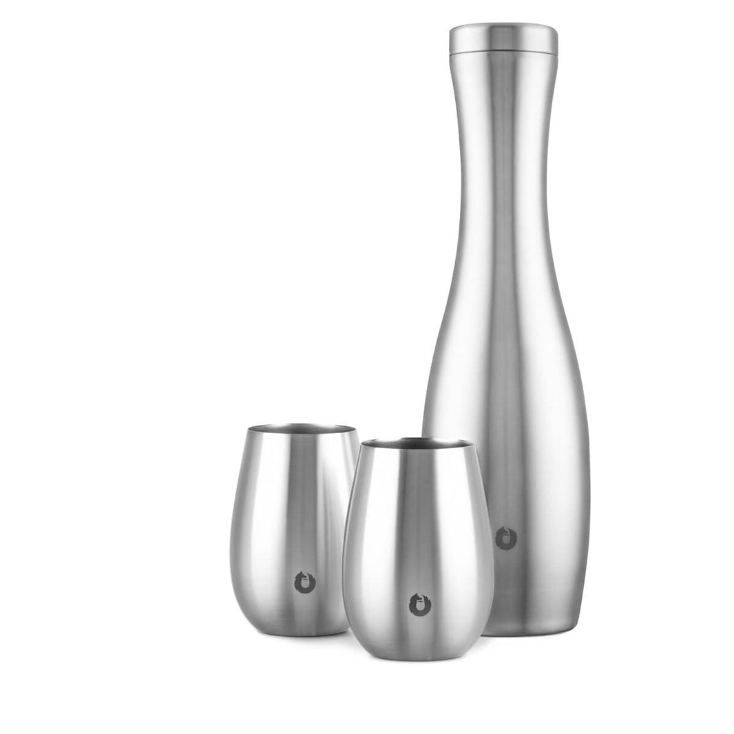 Elegant Unbreakable Stainless Steel Glassware Collections at Snowfox