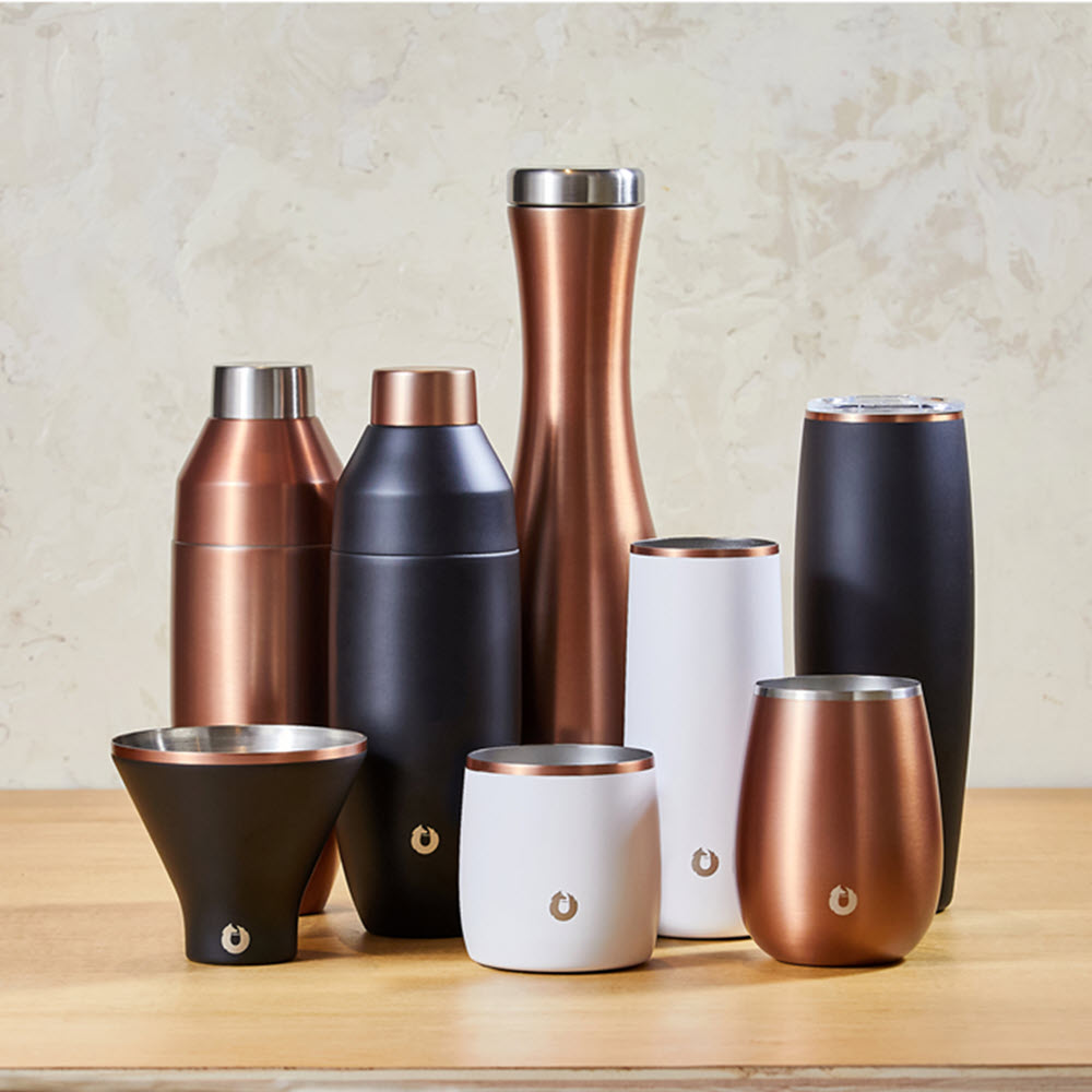 Stainless Steel Rocks Glass | SnowFox – Snowfox